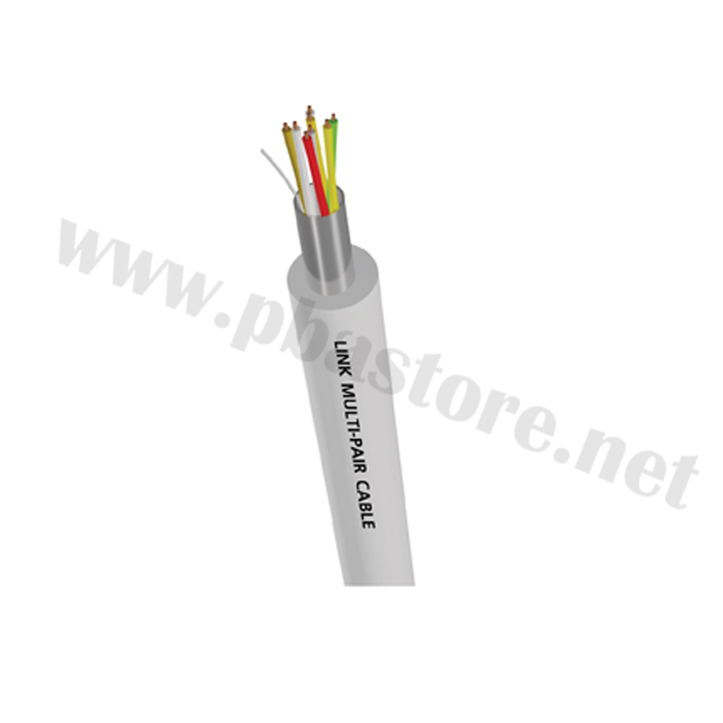 สายคอนโทรล MULTI-PAIR 4 PAIRS (Single Shield), 24AWG INTERLINK รุ่น CB-0253A แบบ Multi-Pair ขนาด ...